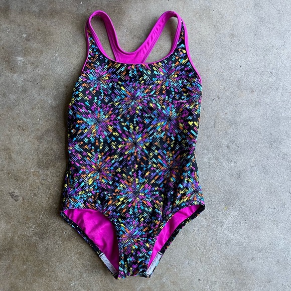 Speedo | Swim | Speedo Girls Swimsuit One Piece Sz Preowned Great ...